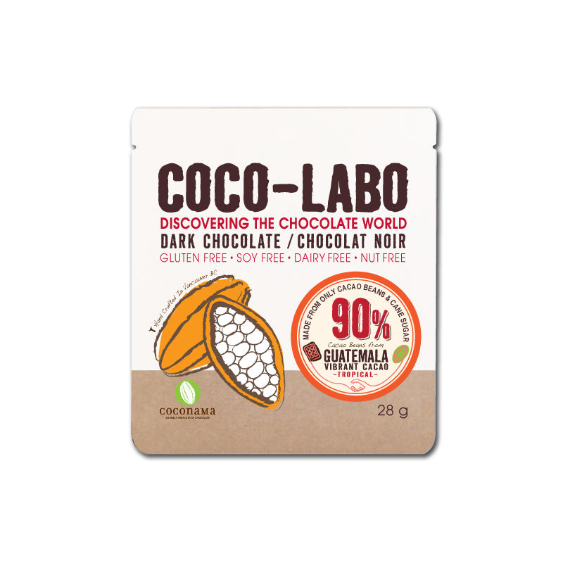 COCO-LABO 90% Guatemala – COCONAMA CHOCOLATE