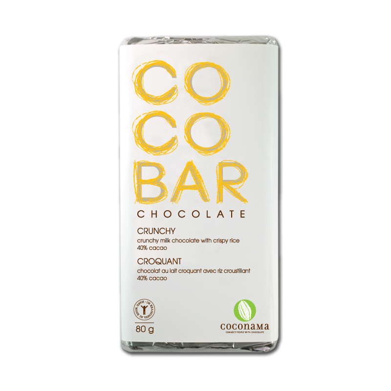 COCOBAR Crunchy – COCONAMA CHOCOLATE