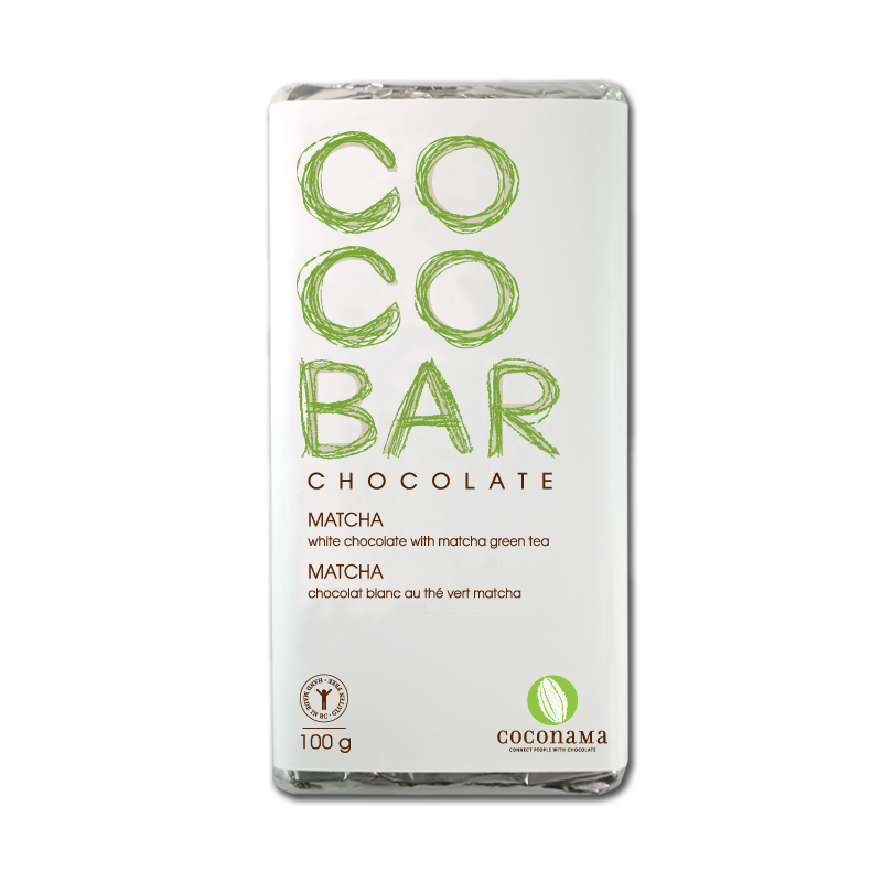COCOBAR Matcha – COCONAMA CHOCOLATE