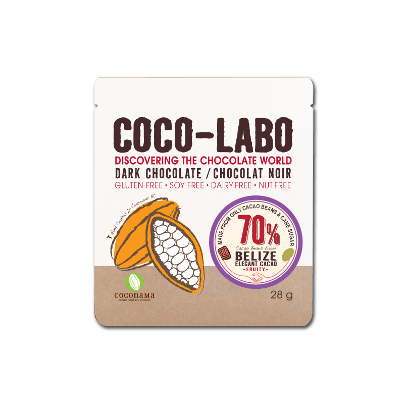 COCO-LABO 70% Belize – COCONAMA CHOCOLATE