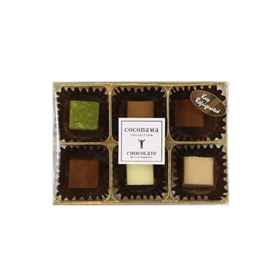 6pcs Assorted – COCONAMA CHOCOLATE