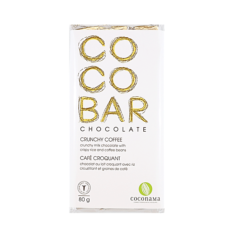 COCOBAR Crunchy – COCONAMA CHOCOLATE